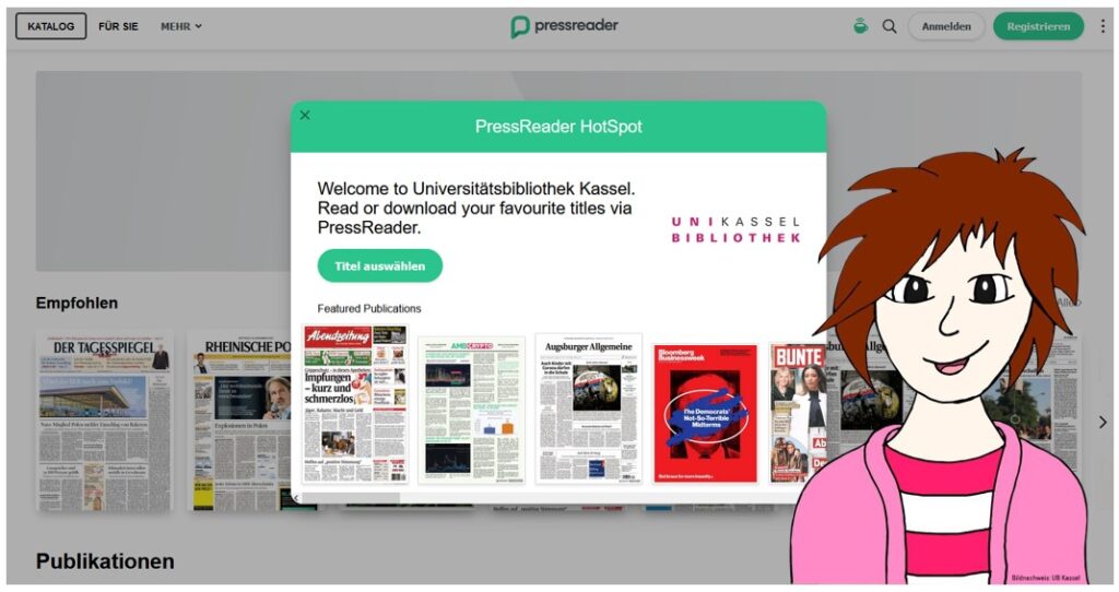 Zeitungen online lesen: ERiKa nutzt den PressReader - UB-Blog